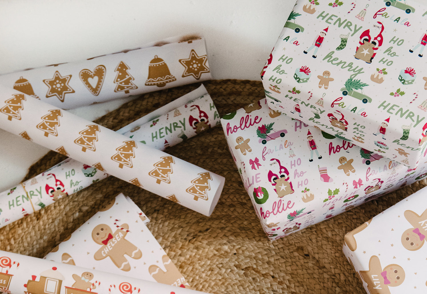 Personalised Christmas Candy Store Wrapping Paper– Abigail Warner
